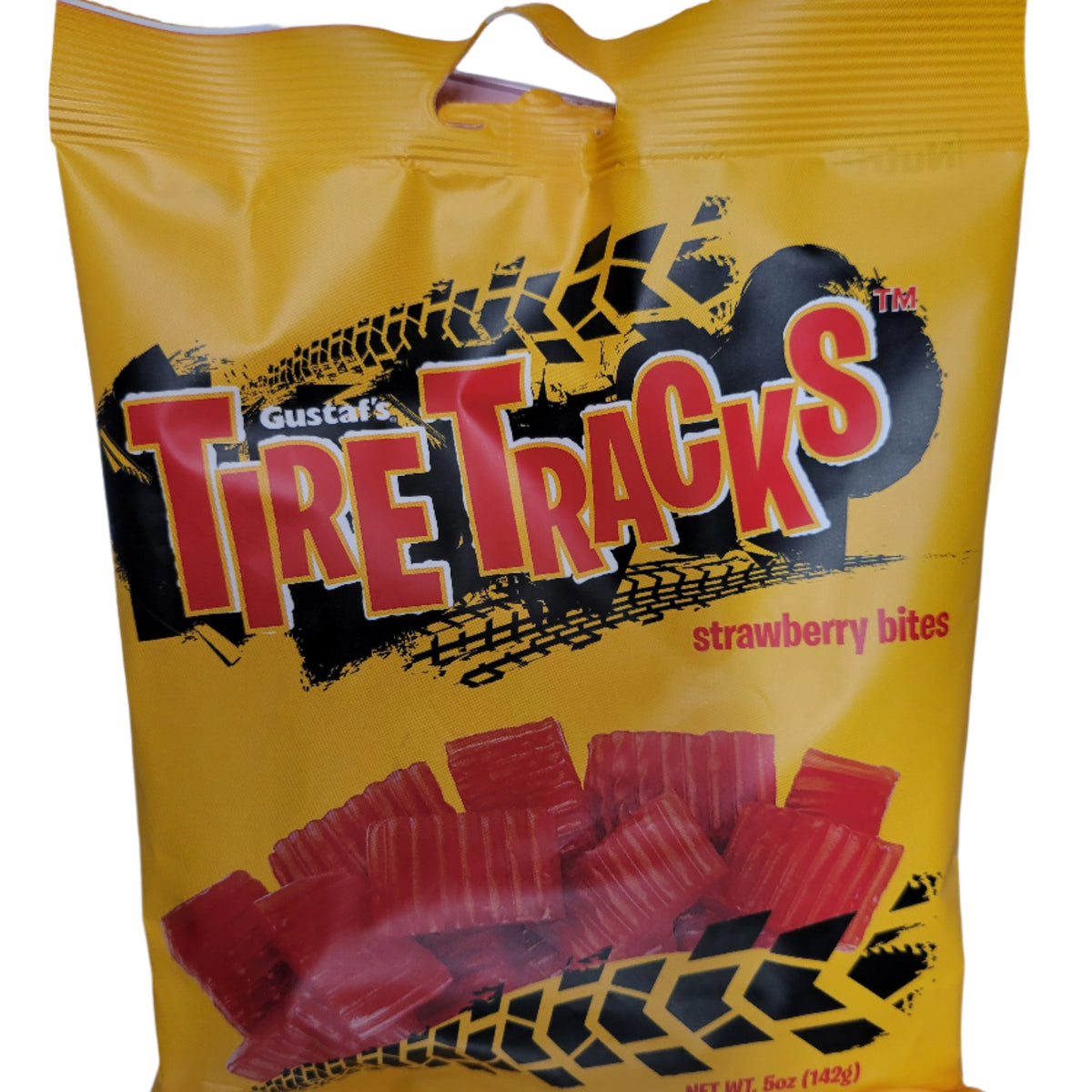 Tire Tracks Strawberry Bites 5oz – 2 Kids Candy Store