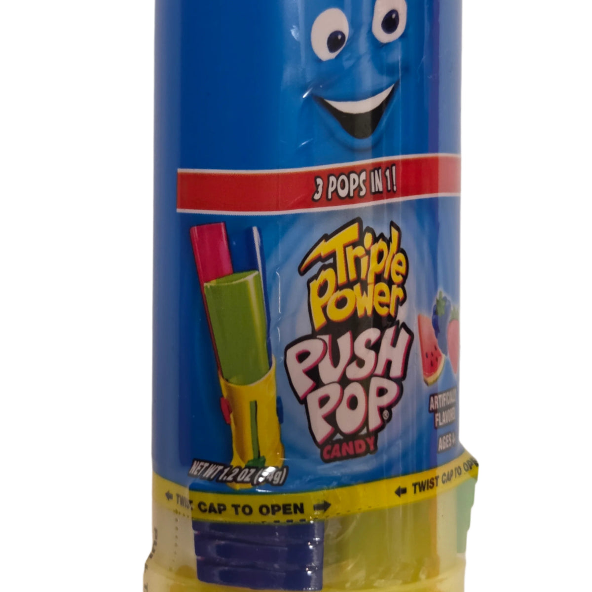 Triple Power Push Pop – 2 Kids Candy Store