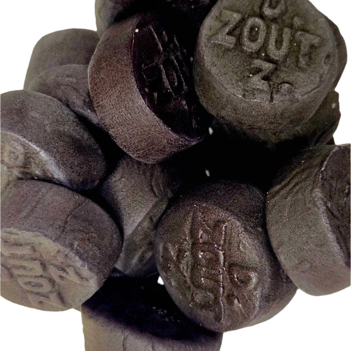 Licorice Double Salt Buttons – 2 Kids Candy Store