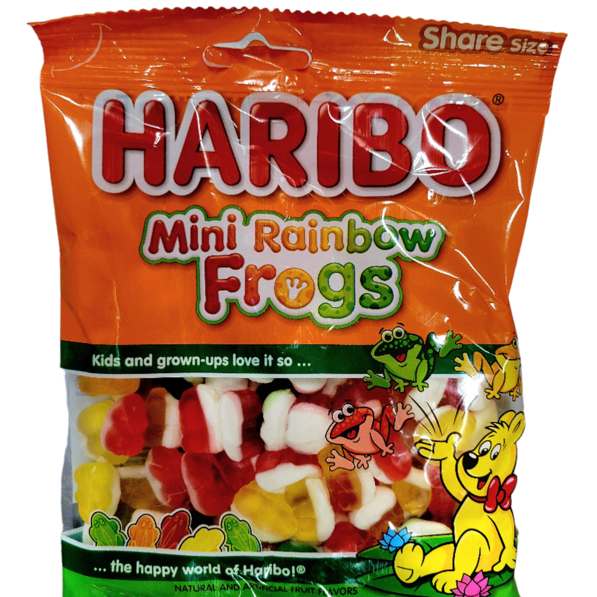 Haribo Mini Rainbow Frogs Peg Bag – 2 Kids Candy Store